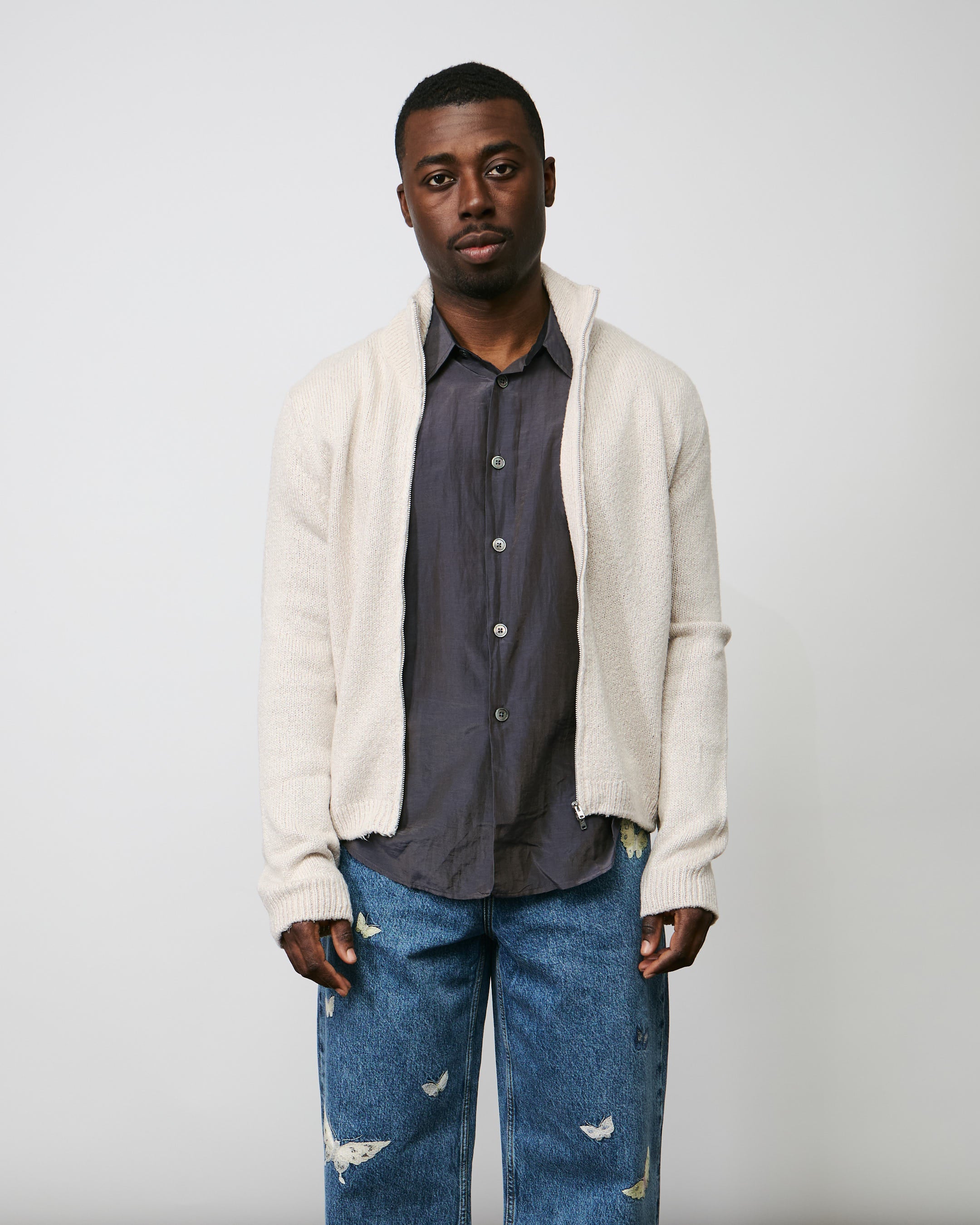 Our Legacy - Float Funnel - Oyster Cherub Silk – grocery