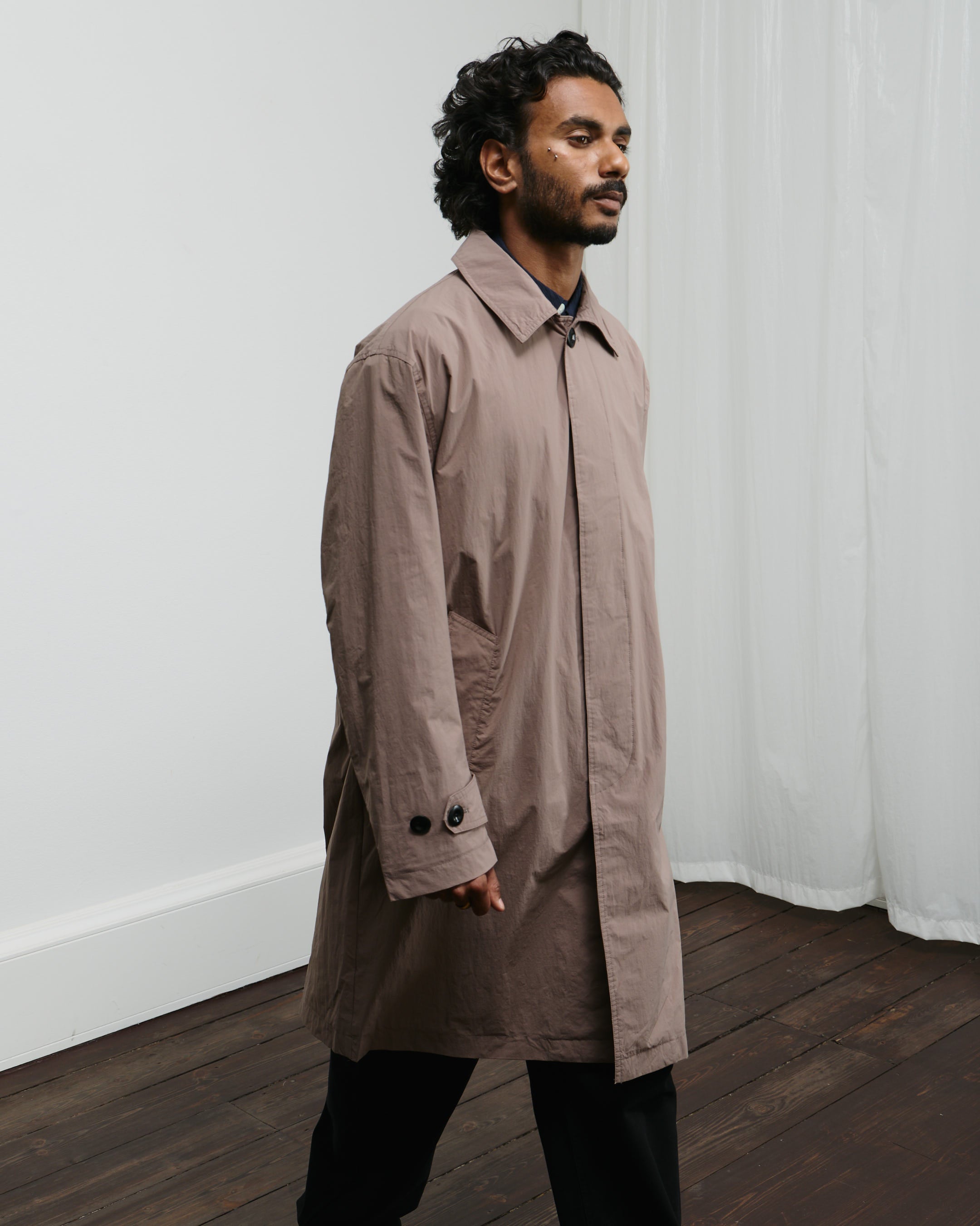 Works and Days - Waterproof 1A Mac - Stone – grocery