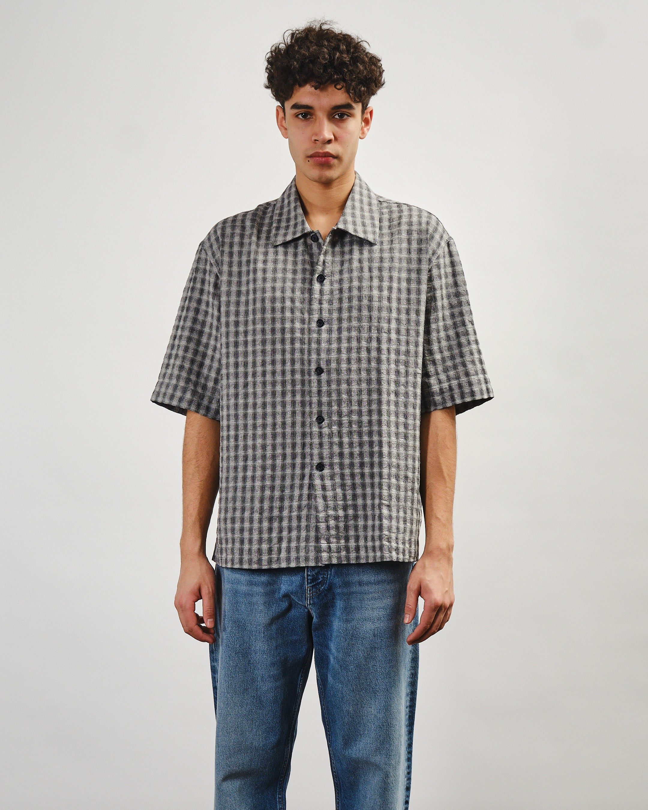 Sunflower - Adam Shirt - Antracite – grocery