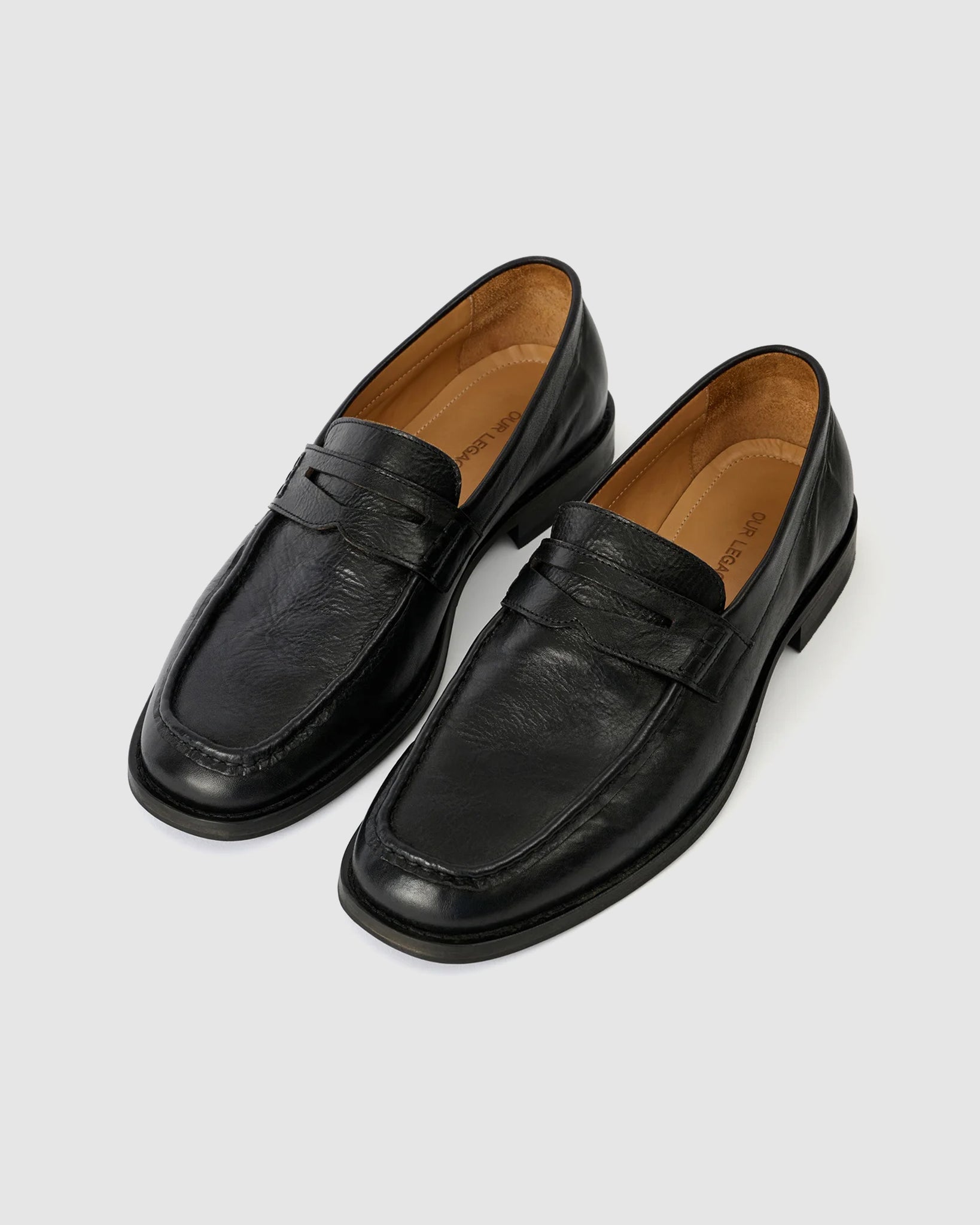 Our Legacy - Light Loafer - True Dyed Black Leather – grocery